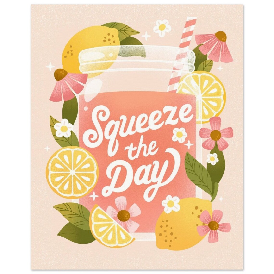 Squeeze the Day Print 8x10 - Etsy