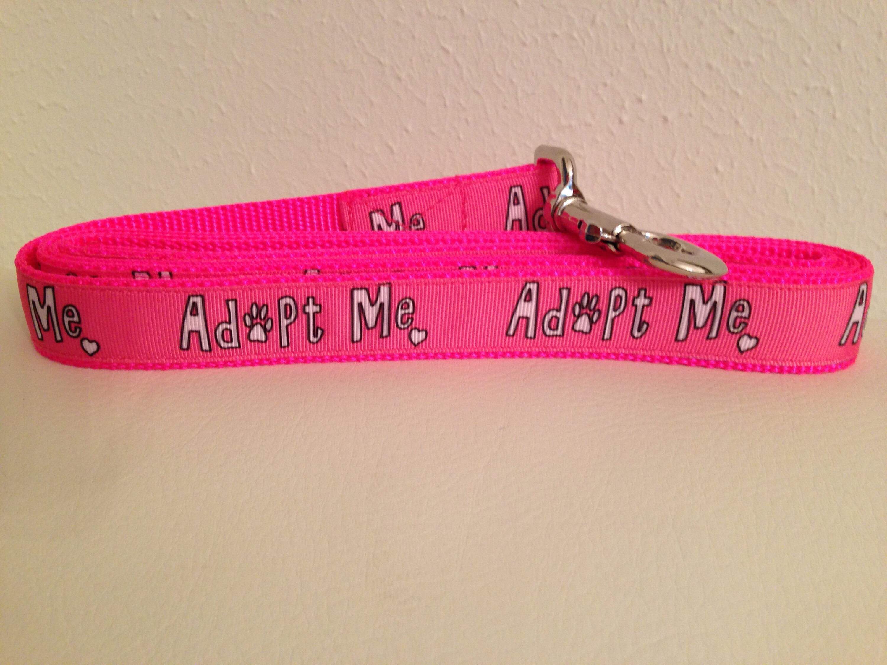 Irene's Special "adopt Me" Leash, 6 Ft Leash, for Rescue, Shelter and ...