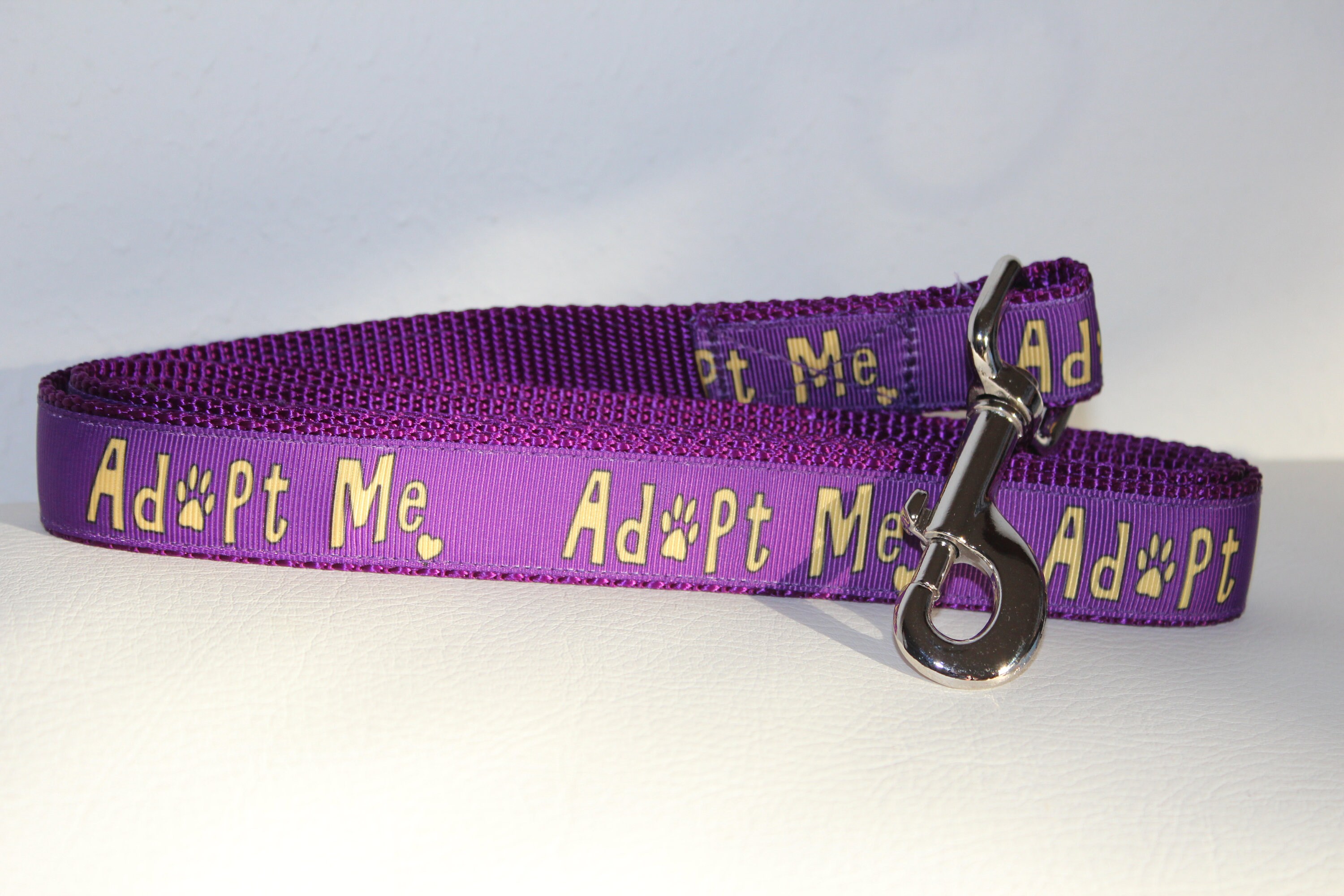 Irene's Special "adopt Me" Leash, 6 Ft Leash, for Rescue, Shelter and ...