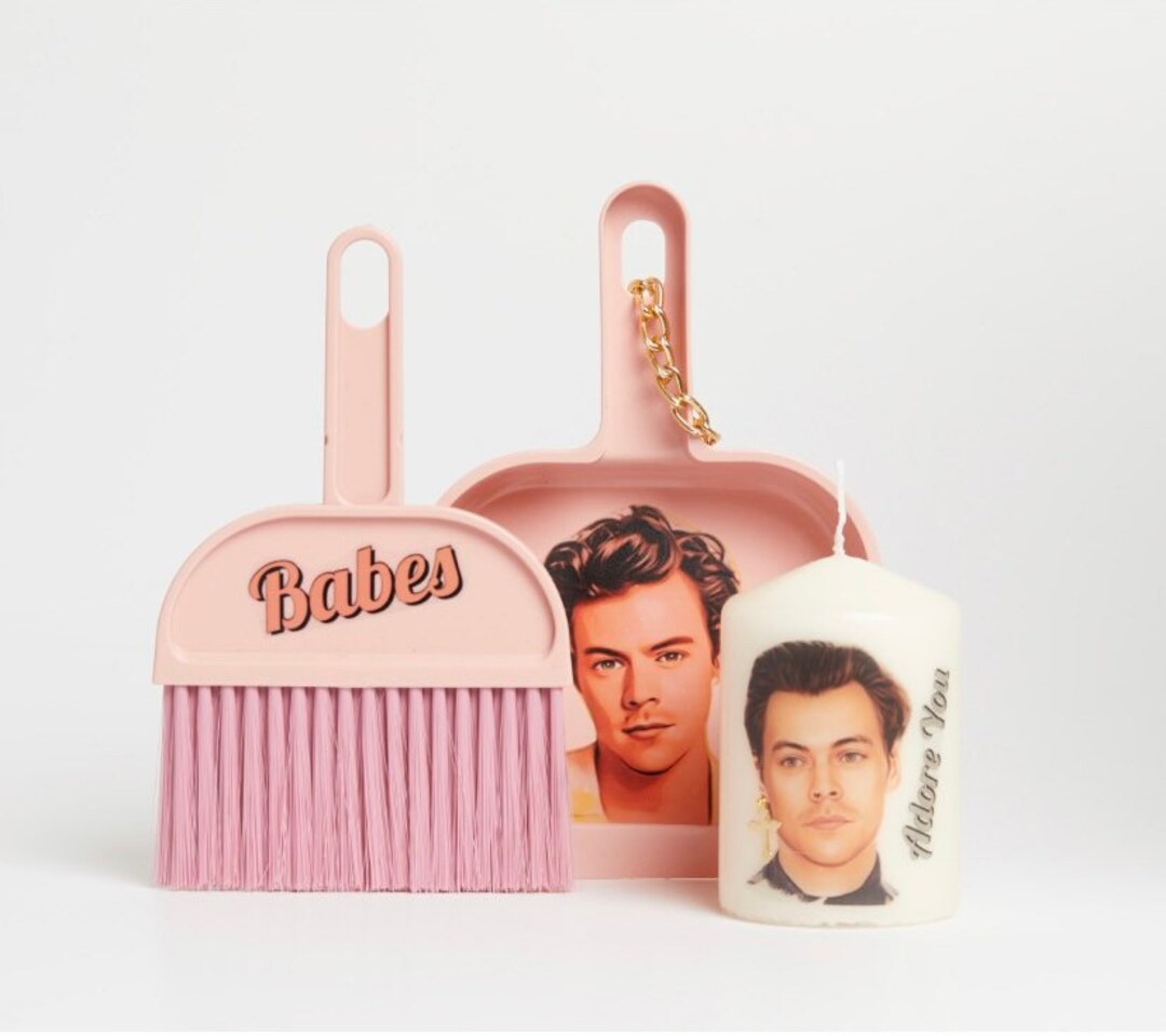 Harry Styles Inspired Gift Set Candle and Dustpan. - Etsy
