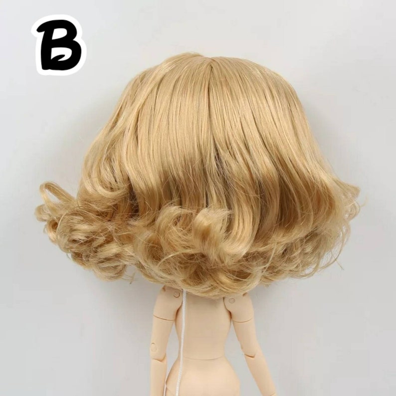 Blythe Hair Blythe Wig With Bangs Or Without Bangs Blythe Wig With