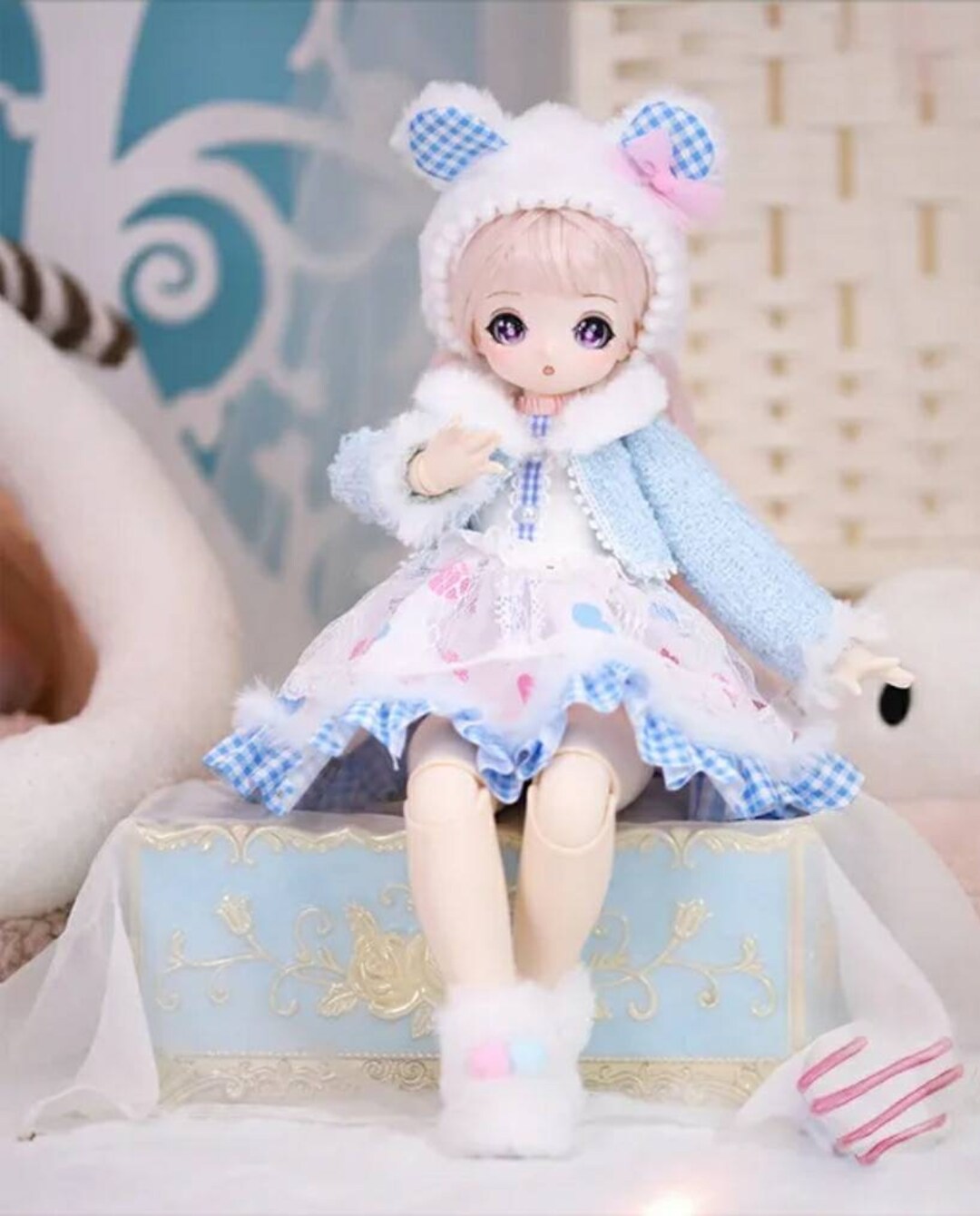 Ball Jointed Doll Dream Fairy ANIME TOY Candy Colour Mechanical Joint ...