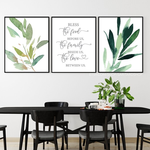 Bless the Food Before Us - Etsy