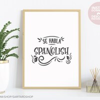 Spanglish - Etsy
