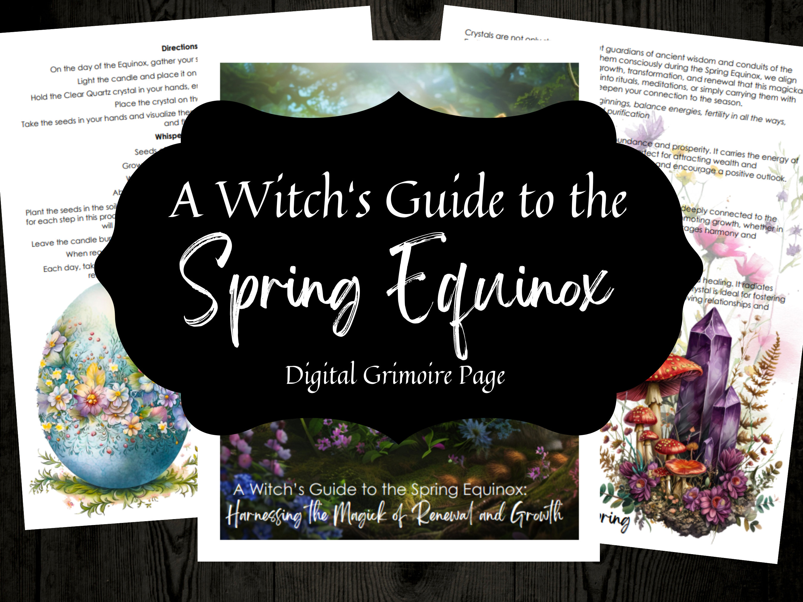 A Witch's Guide to the Spring Equinox - Etsy