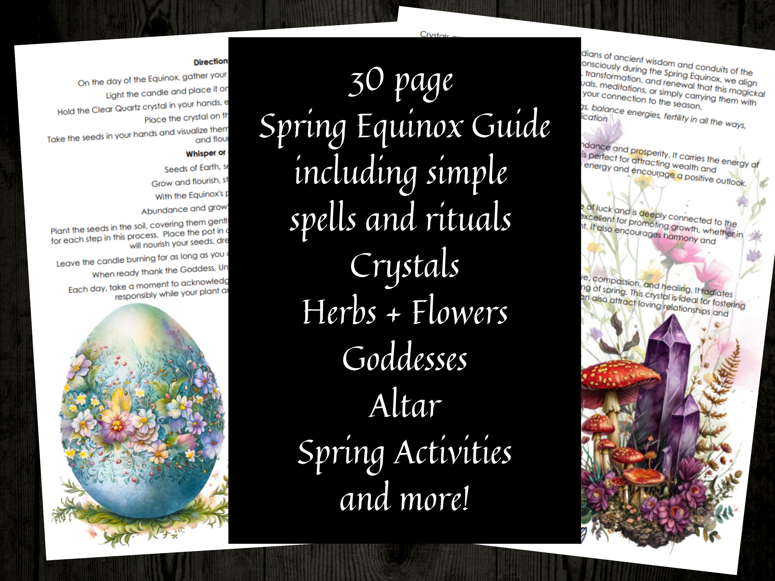 A Witch's Guide to the Spring Equinox - Etsy