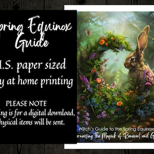 A Witch's Guide to the Spring Equinox - Etsy