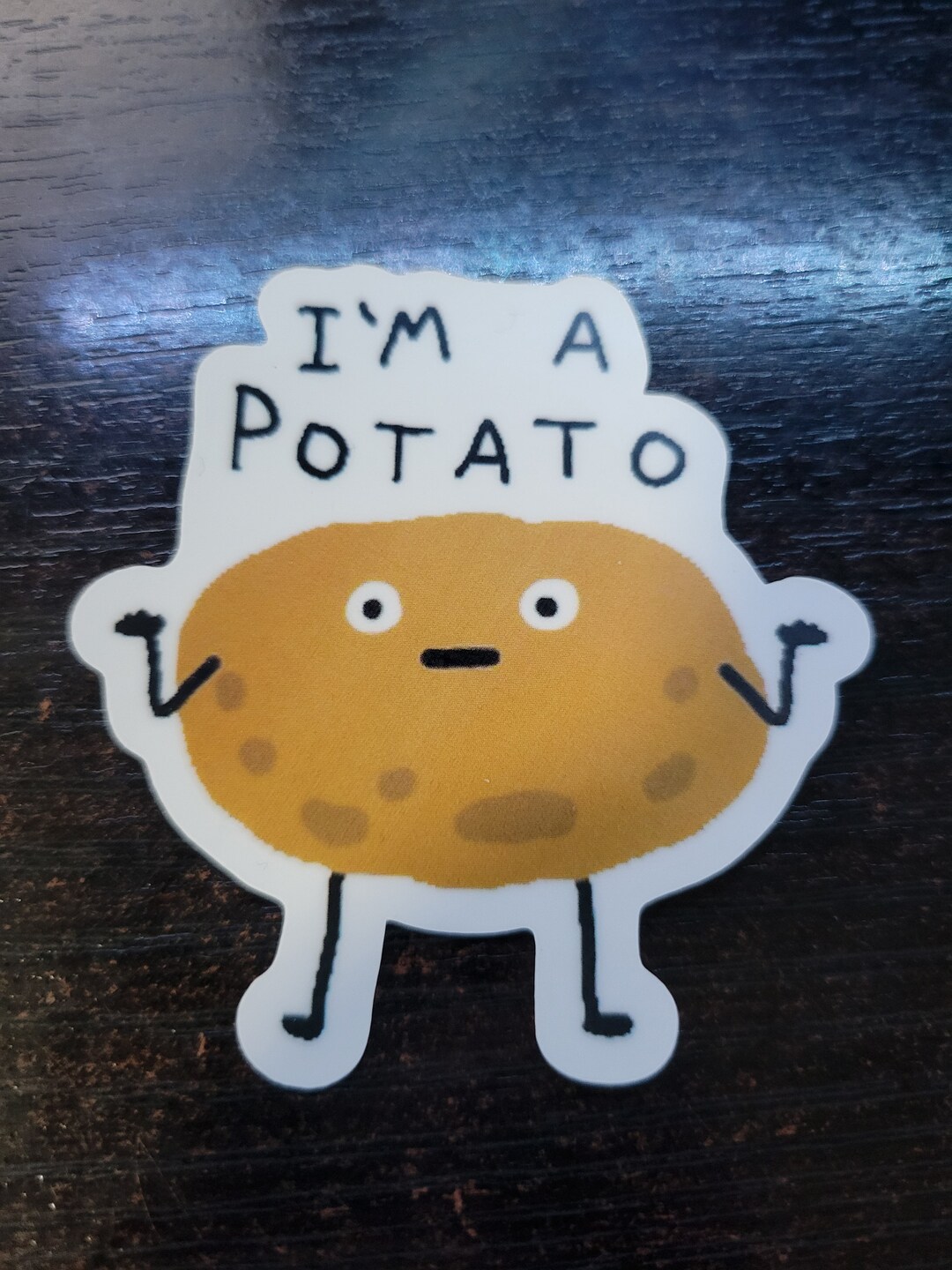 I'm a Potato Sticker - Etsy
