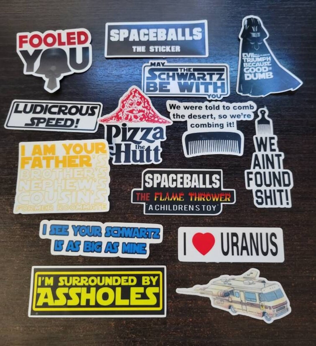 Spaceballs the Stickers Inspired Set - Etsy