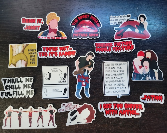 RHPS LIPS Vinyl Sticker Rocky Horror Picture Show Movie - Etsy