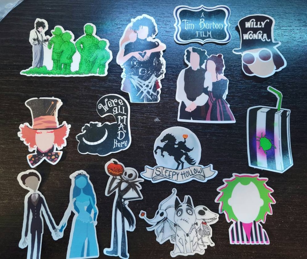 Tim Burton Movies Inspired Set - Etsy