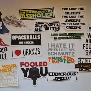 Spaceballs the Stickers Inspired Set - Etsy