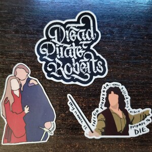 Princess Bride Inspired Sticker Set - Etsy