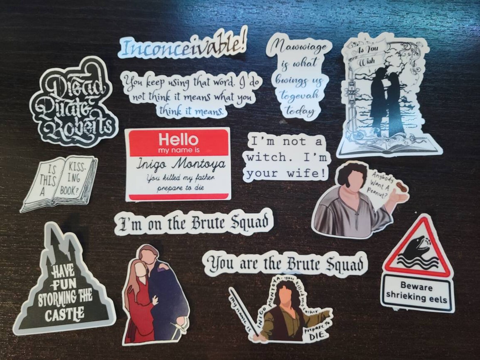 Princess Bride Inspired Sticker Set - Etsy