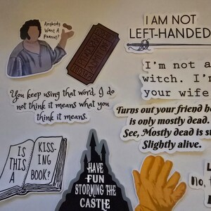 Princess Bride Inspired Sticker Set - Etsy