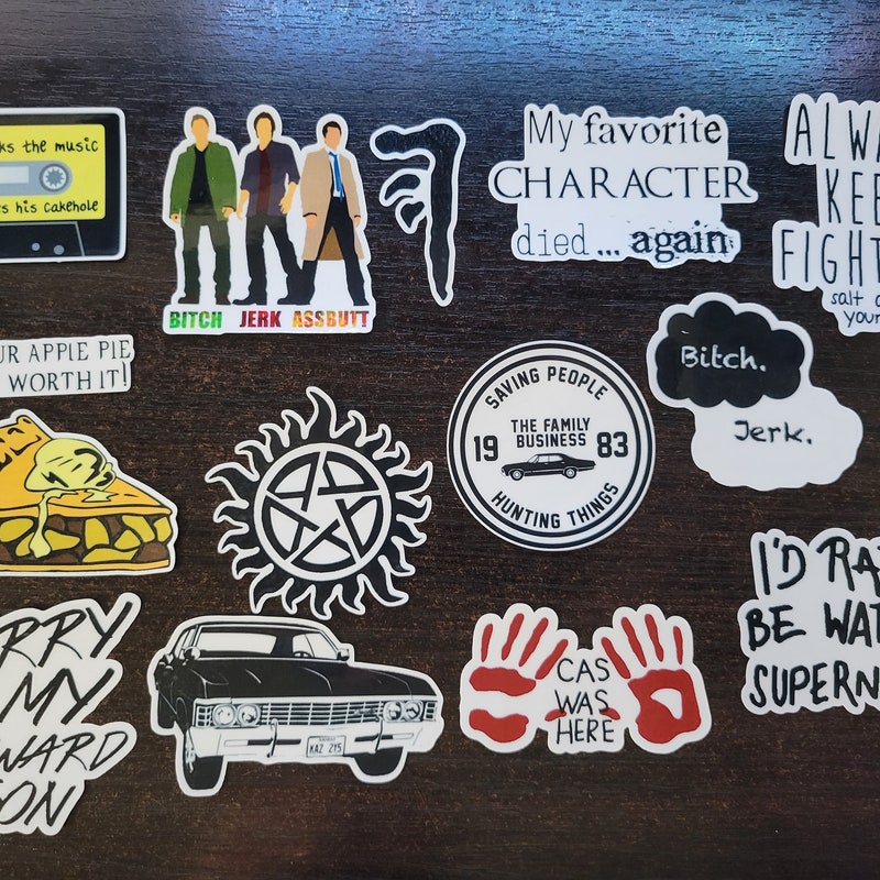 Supernatural Decal - Etsy