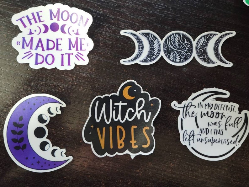Witchy Themed Stickers - Etsy