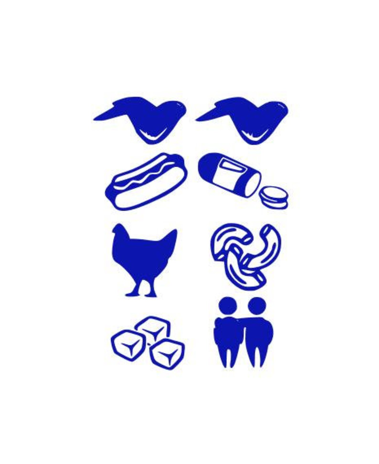 Chicken Wing, Hot Dog Etc... Song Decal - Etsy