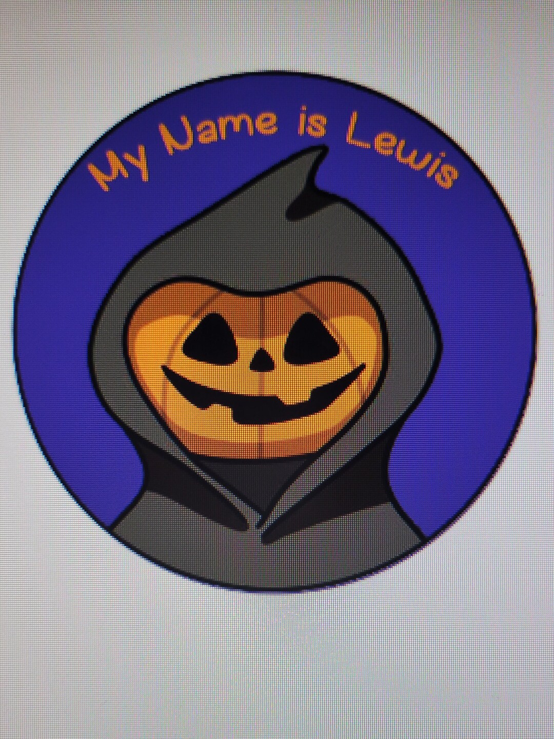 Lewis Sticker, Fabulous Target Decoration Who is Not a Jack O Lantern ...