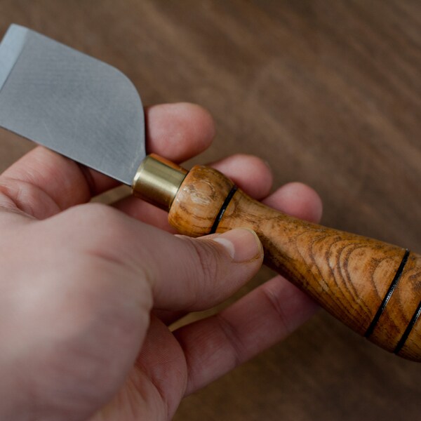 Leather Skiver - Etsy