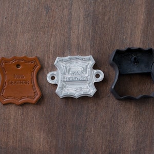 100% Leather Stamp Tool Leather Tag Cutter Leather Cutting Die Leather ...