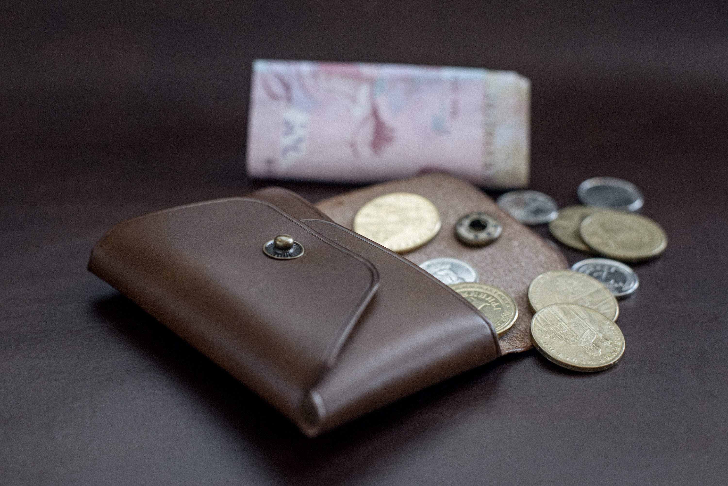Leather Card Wallet PDF Pattern: Coin Purse SVG Template + Video - Etsy
