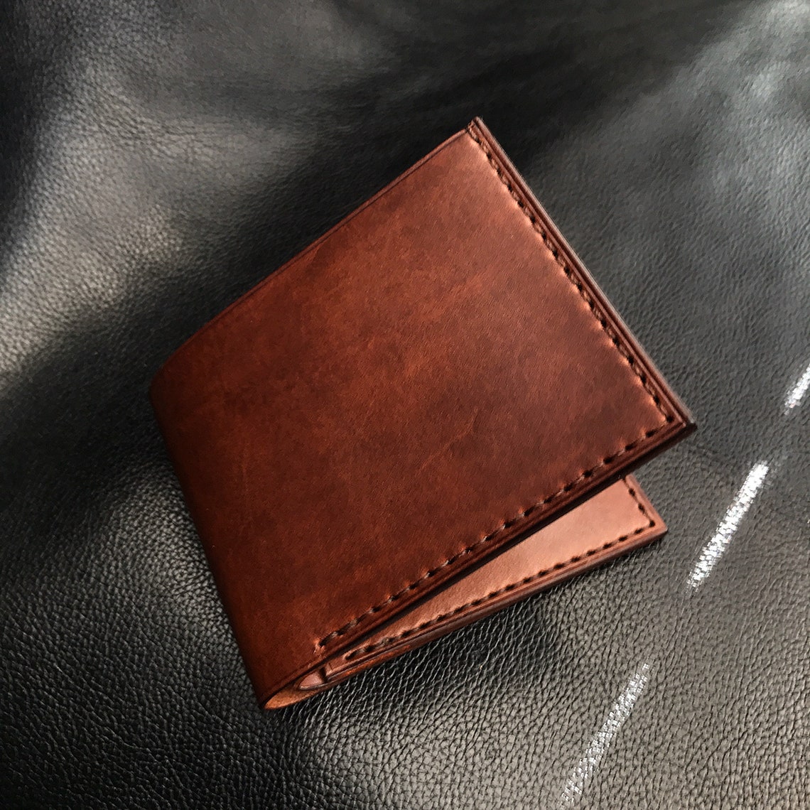 Leather Wallet Pattern PDF Men Bifold Wallet Pattern PDF - Etsy