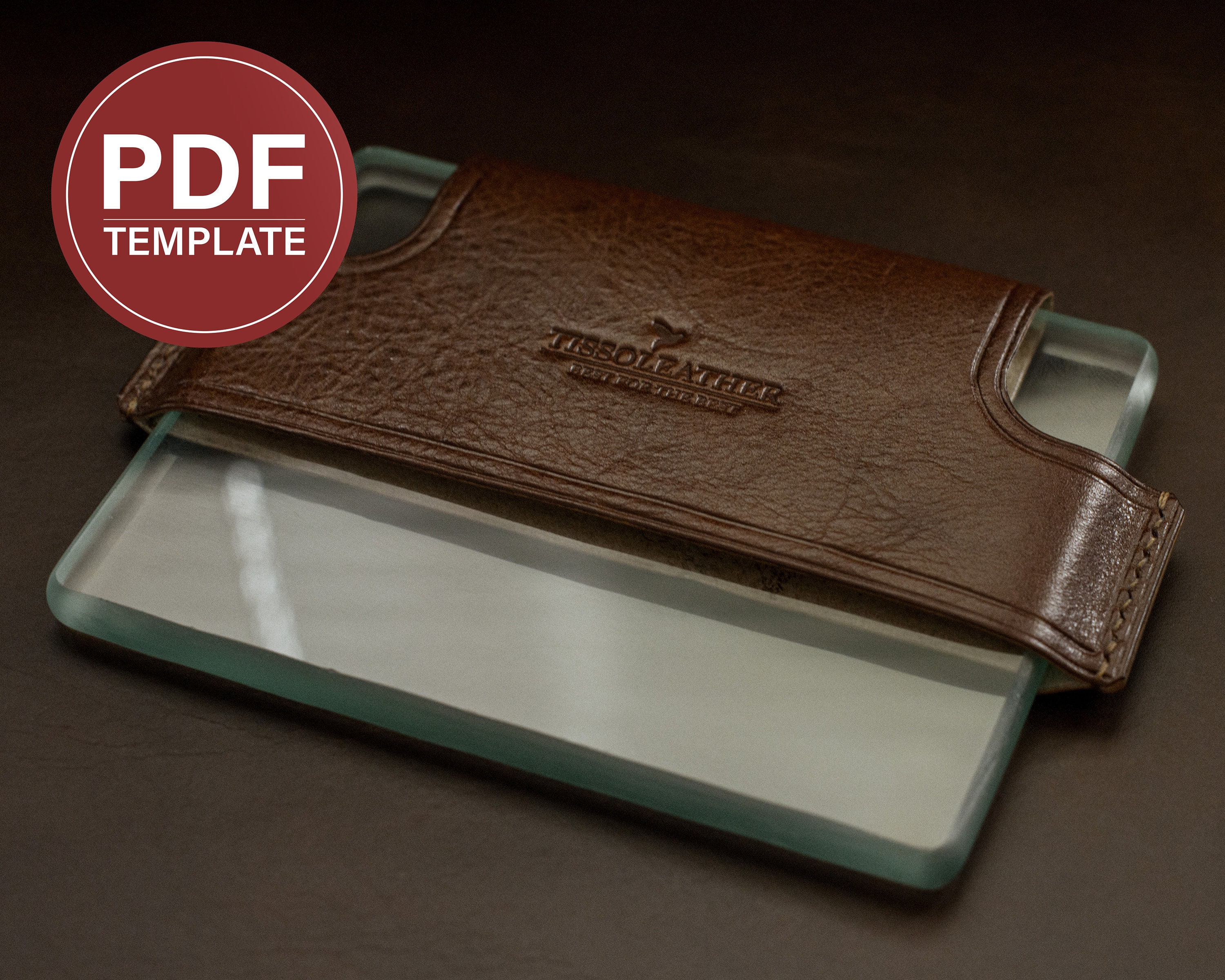 Leather Tool Cover Pattern PDF Polishing Glass Case PDF - Etsy Canada