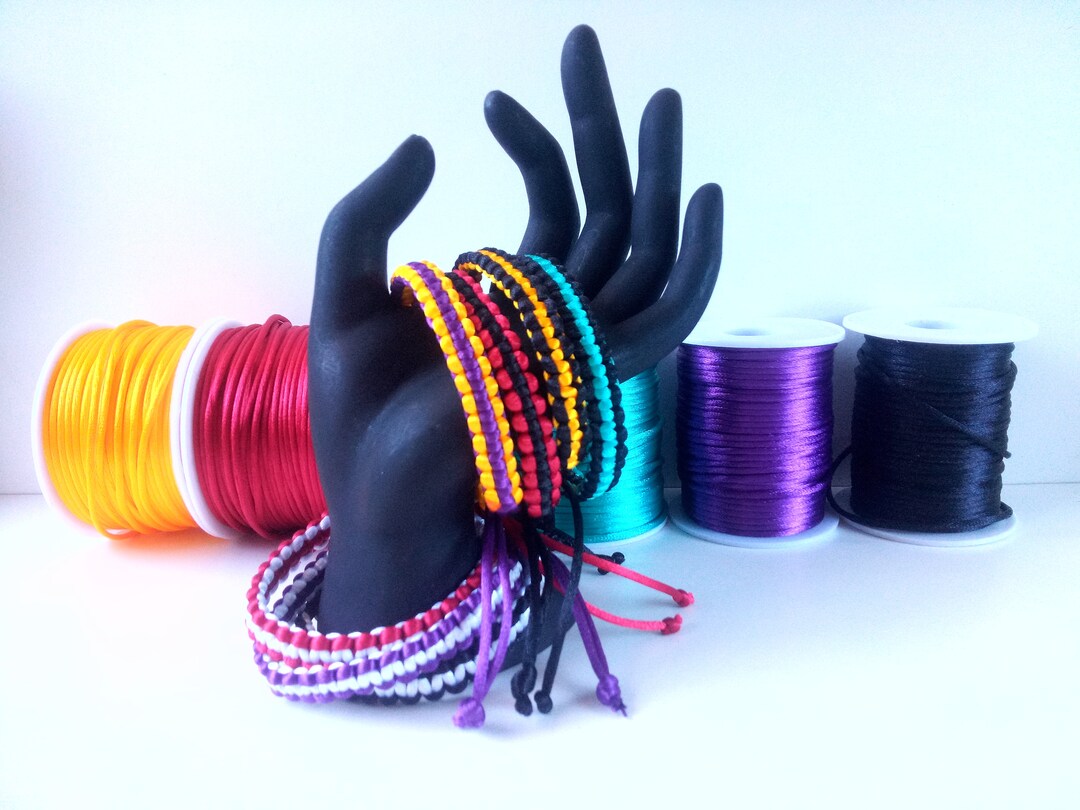 Braided Bracelet String Bracelet Thread Bracelet Colored Bracelet ...