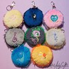 Monster High School Skull Skullette Inspired Plush Keychain Charm. - Etsy