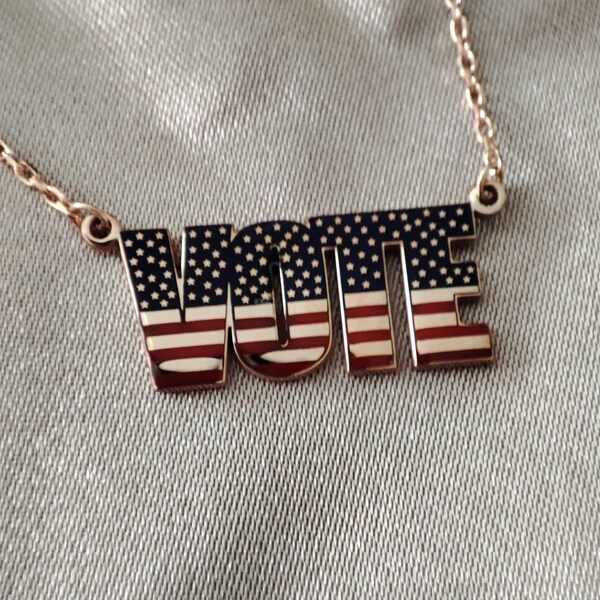 Vote Jewelry - Etsy