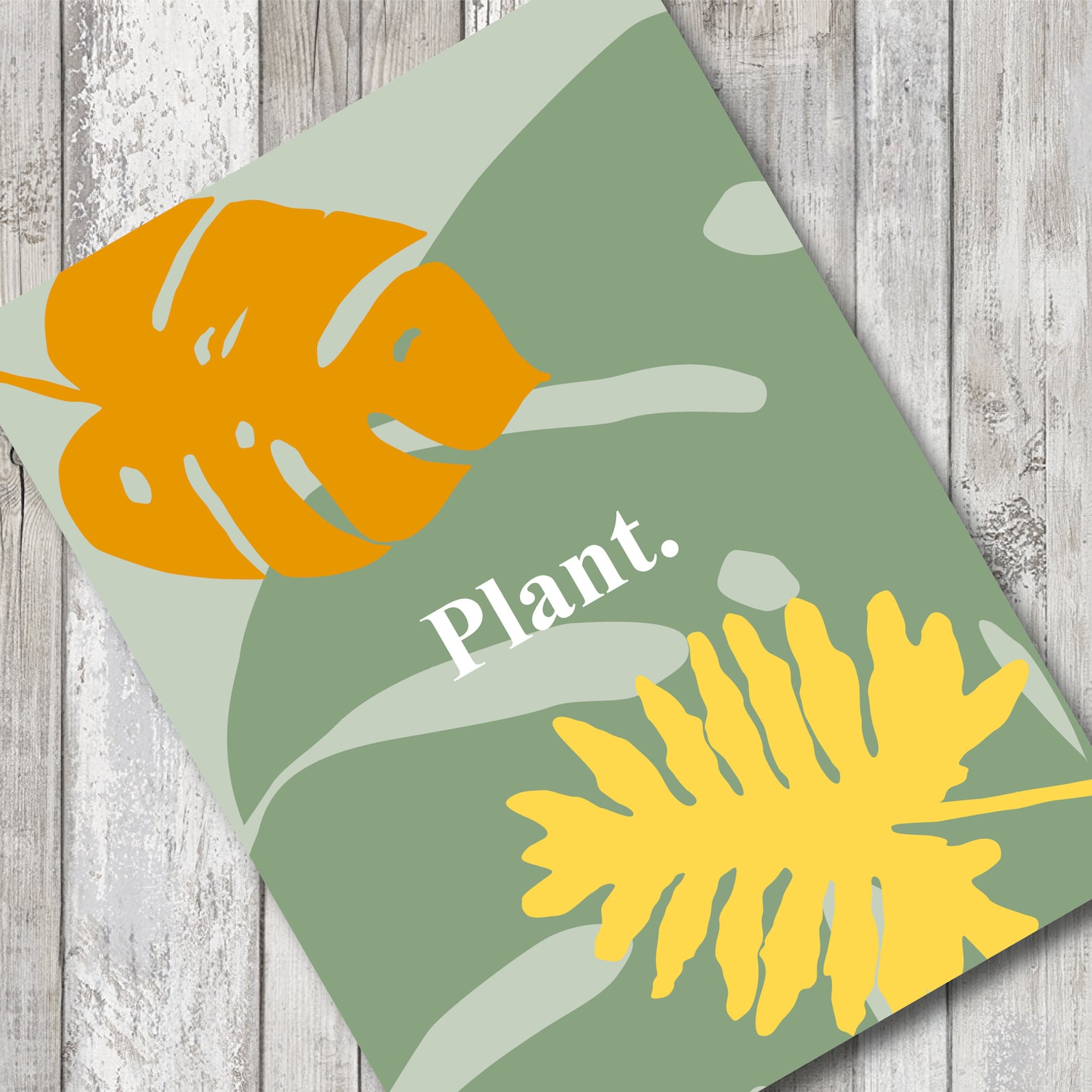 Plant Poster Download, Printable Art, Self Print, Wall Decor - Etsy