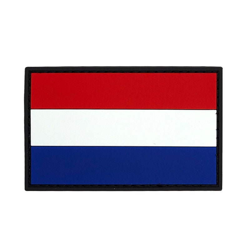 PVC Rubber Europe Country National Flag Patches UK Germany Italy ...