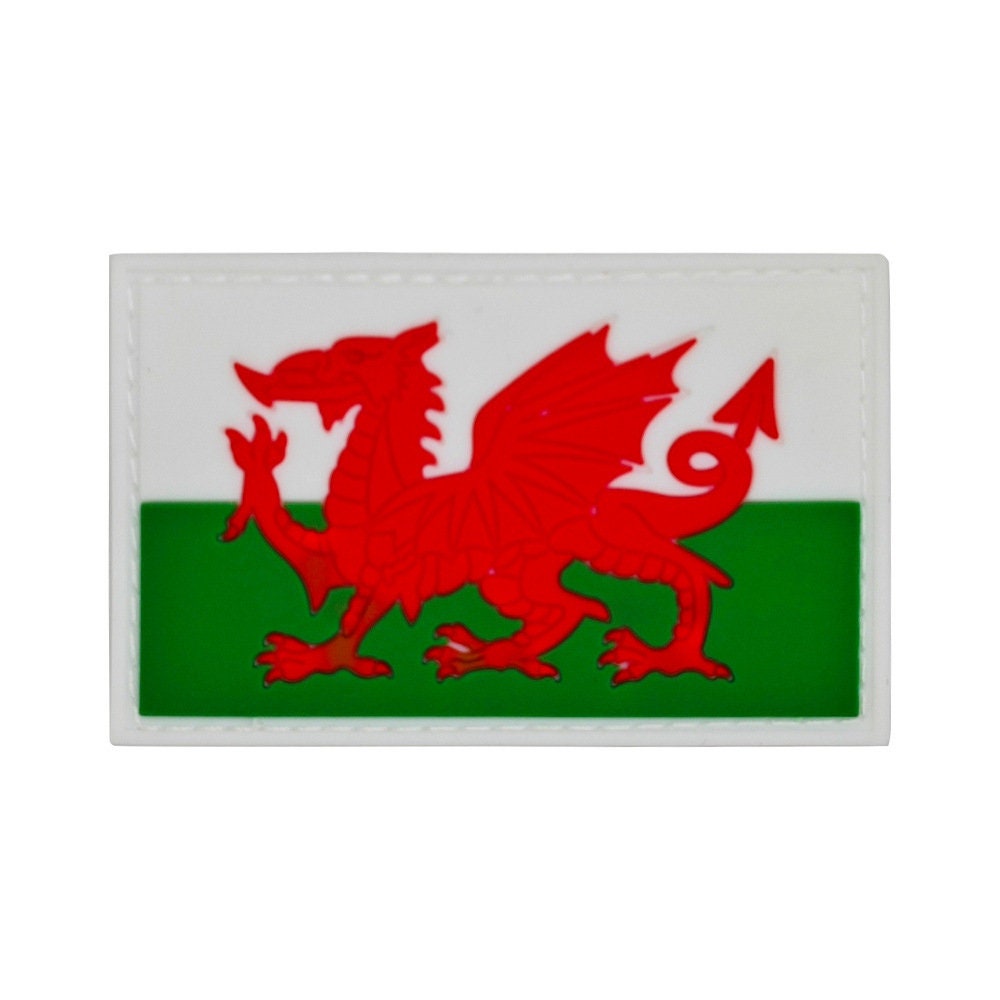PVC Rubber Europe Country National Flag Patches UK Germany Italy ...