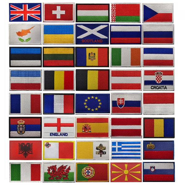 Europe Flag Patches - Etsy UK