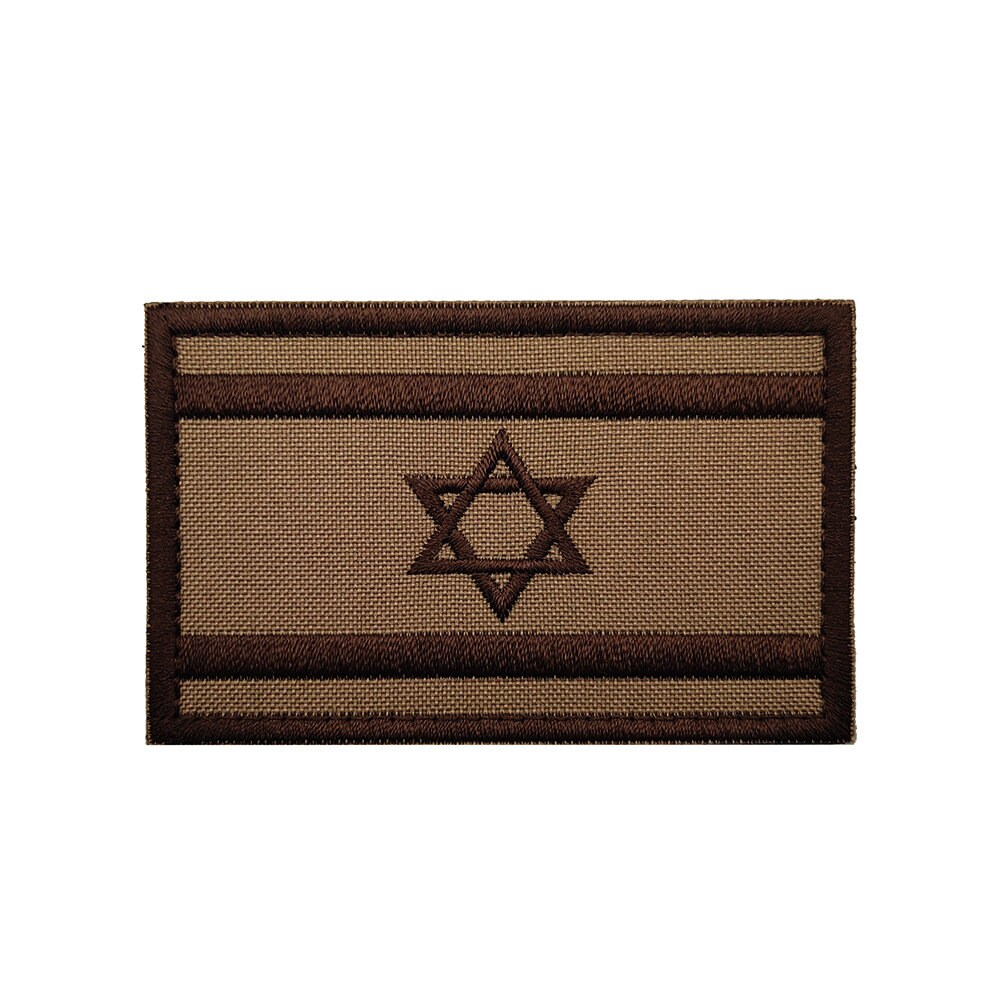 Israel Flag Embroidery Patch Israeli Flags PVC Rubber Patches Army ...