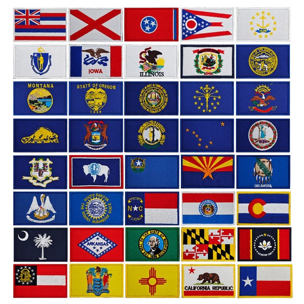 State Patches - Etsy