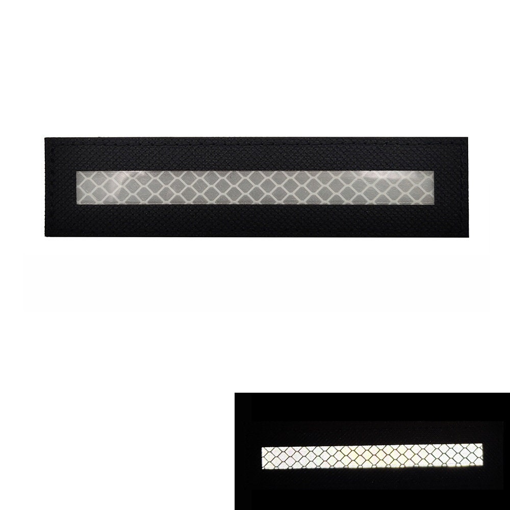 Reflective Fastener Extra Safety Patch Green Embroidered Patches ...