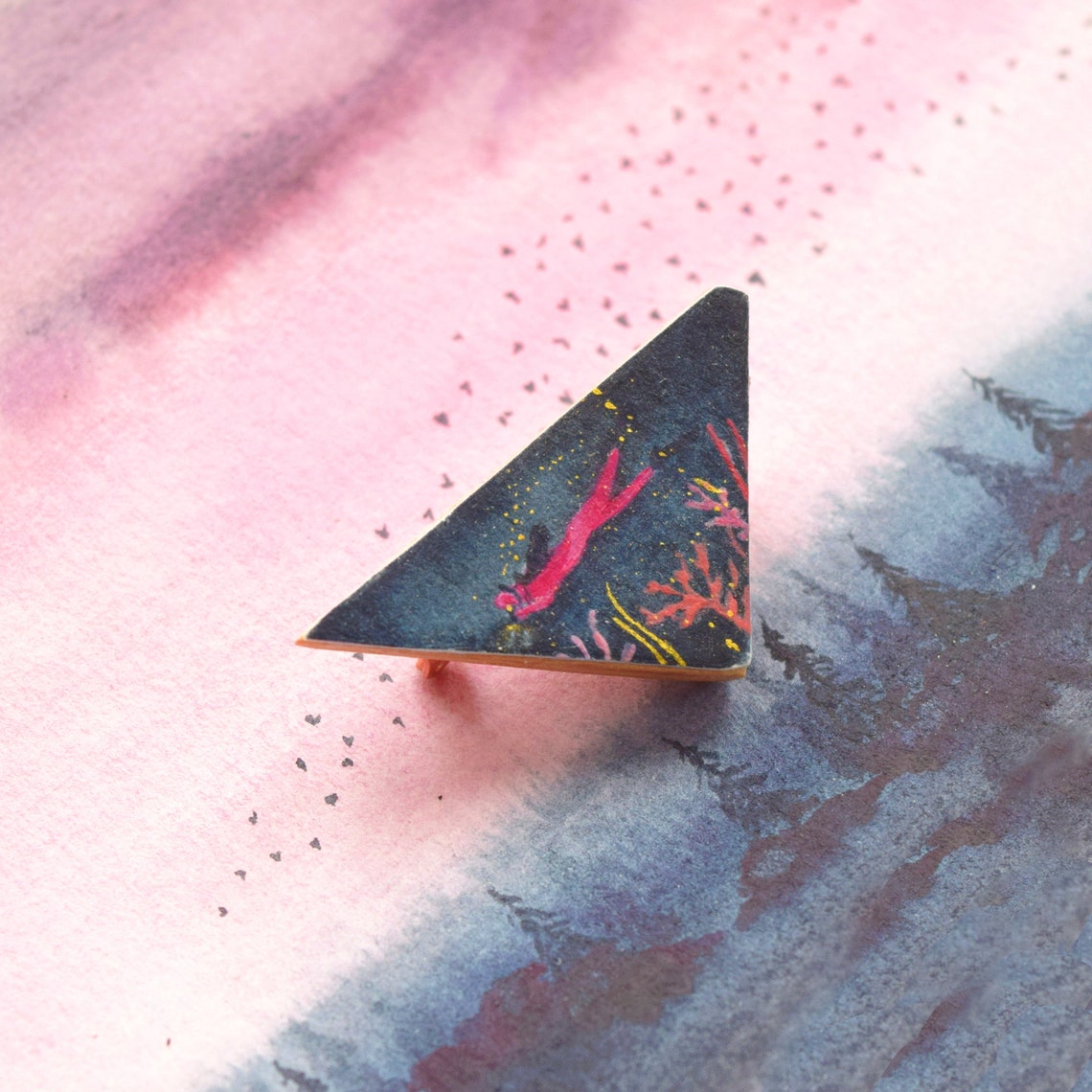 Custom Wooden Lapel Pin Personalized Brooch | Etsy