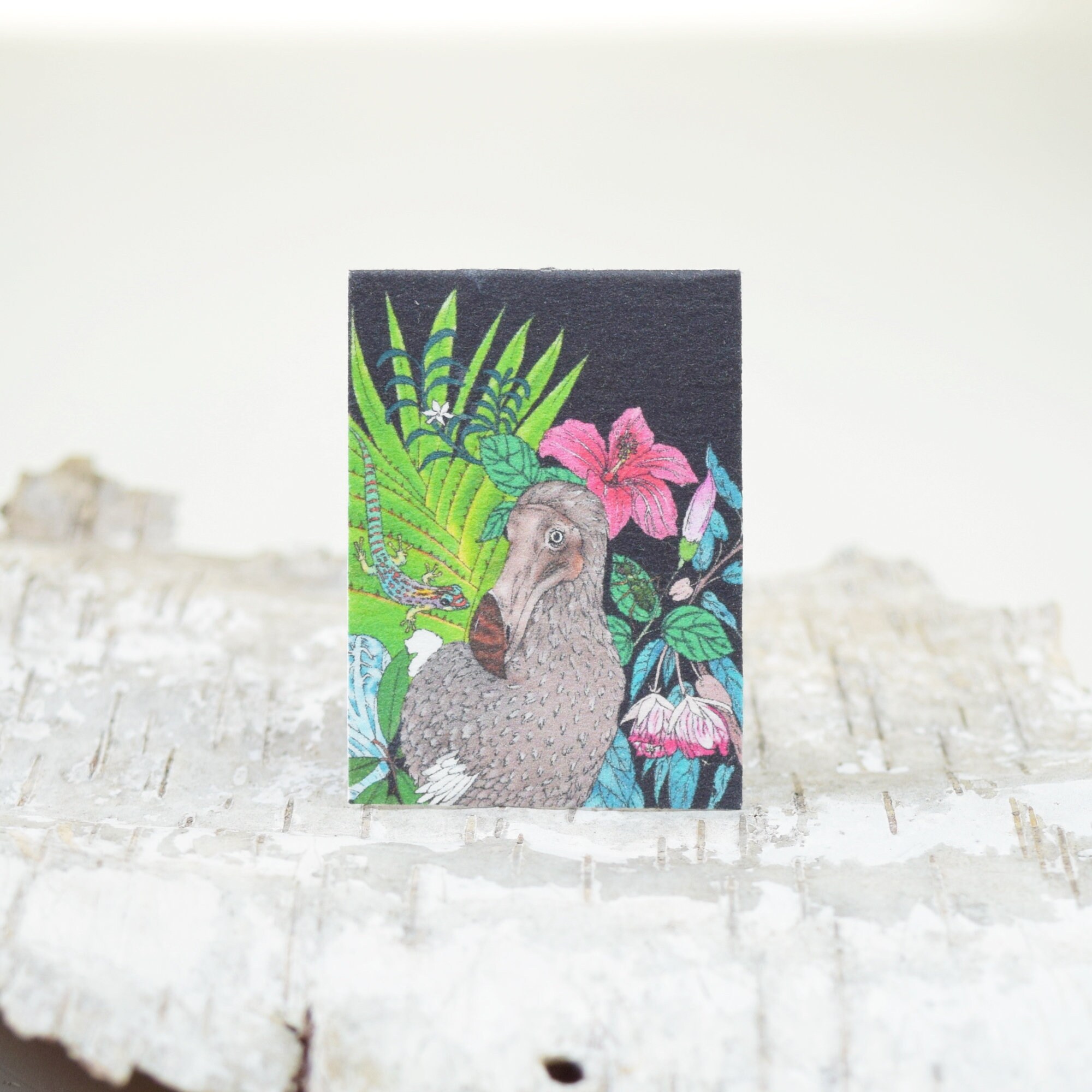 Dodo Bird Magnetic Bookmark Extinction Art | Etsy