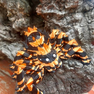 Tarantula Spinner Spider Fidget Articulated Toy 3D Printed Anxiety ...