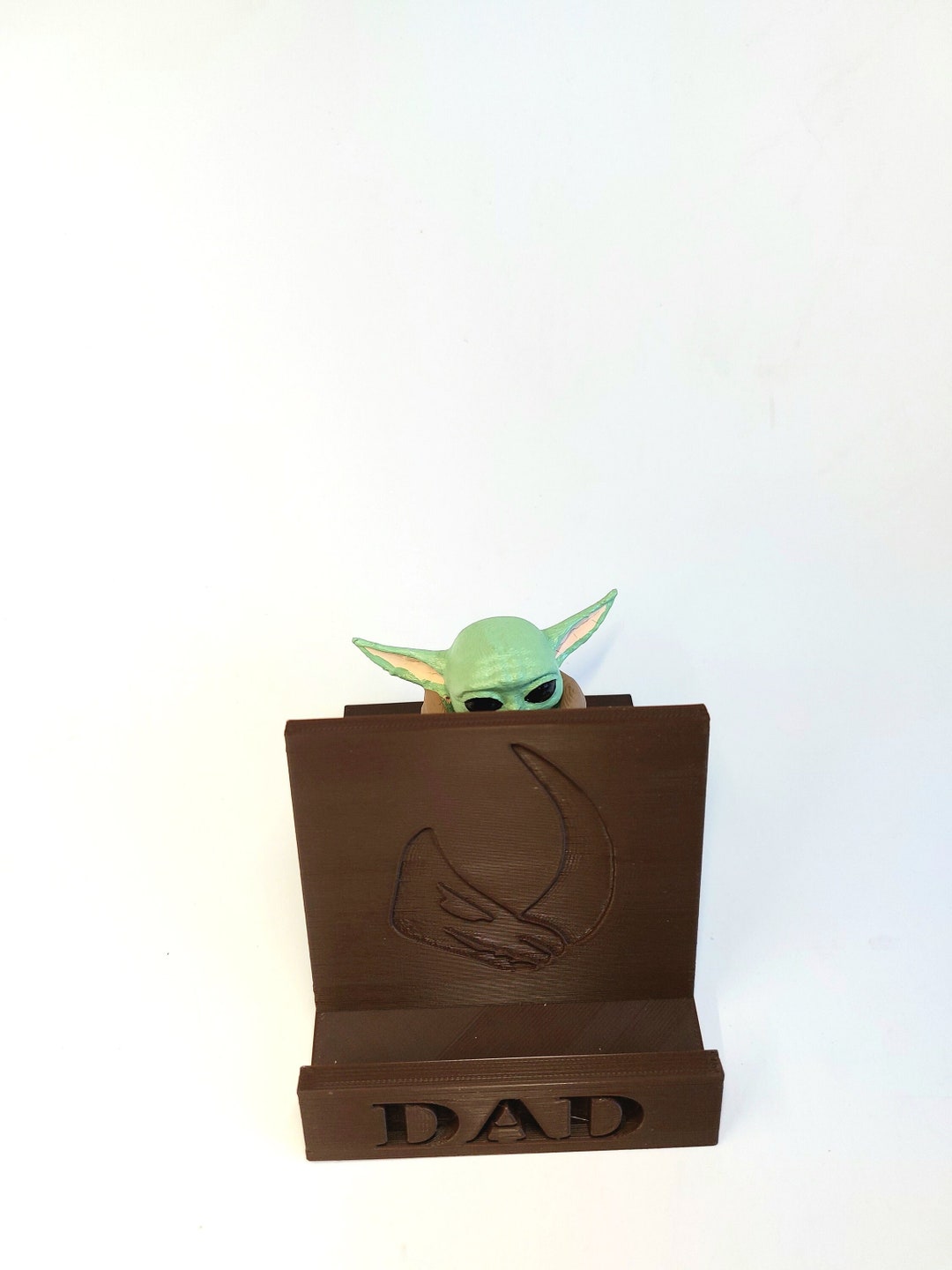 Personalized Star Wars Baby Yoda Phone Stand, the Mandalorian Unique ...