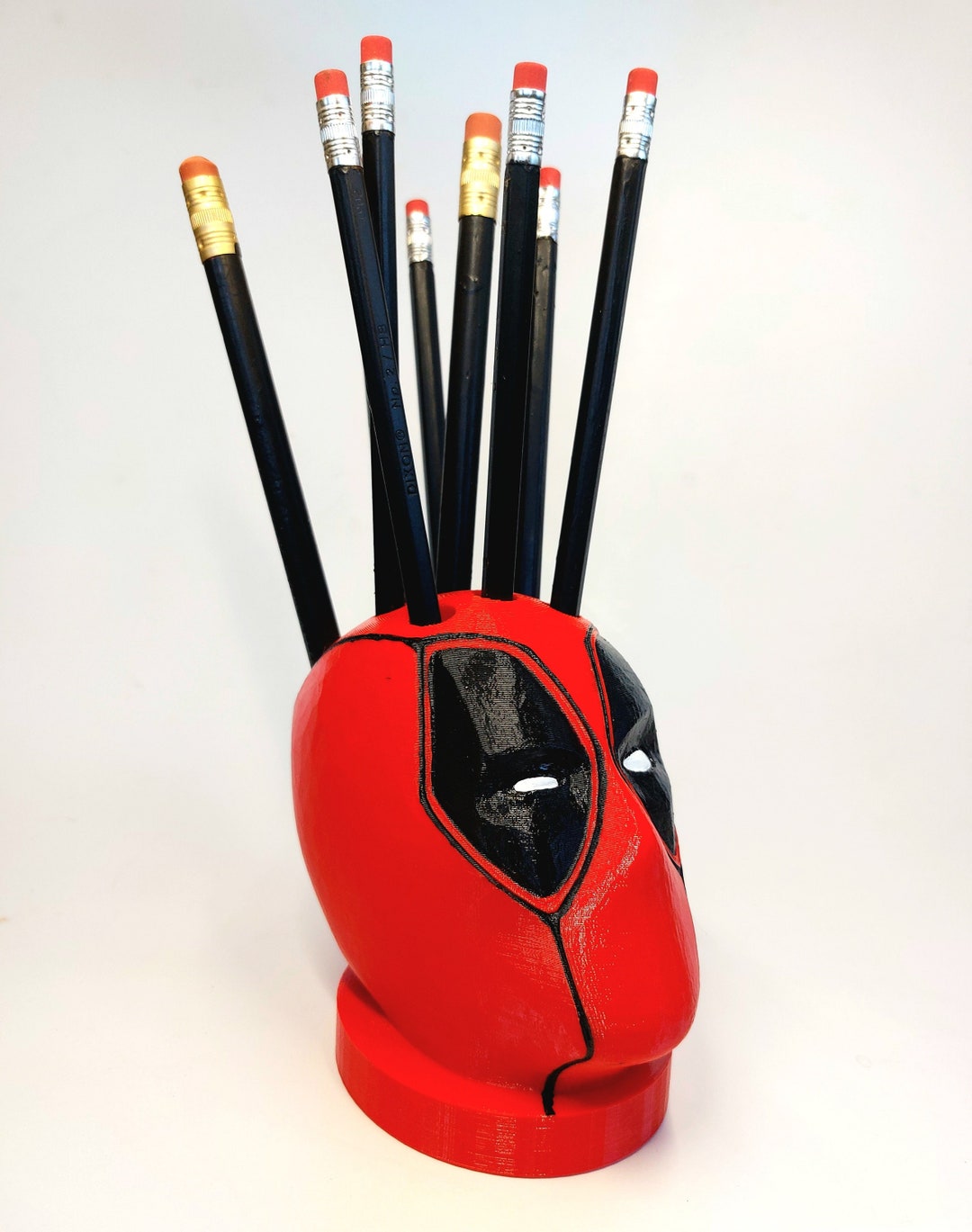 Deadpool Pen Holder Office Desk Decor Christmas Gift Deadpool - Etsy