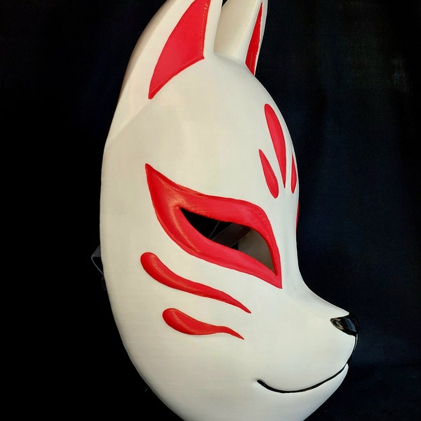 Japanese Kitsune Mask - Etsy