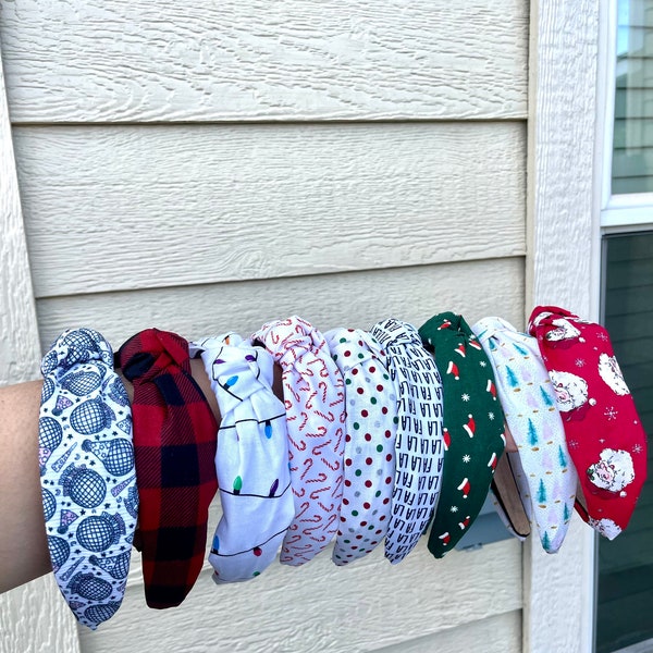 Christmas Headbands - Etsy