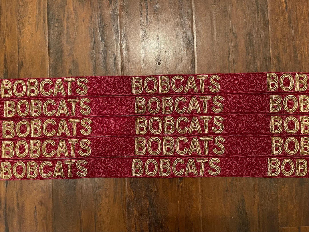 Texas State University Bobcats Beaded Purse Handbag Team Spirit Game ...