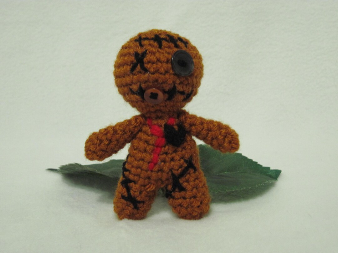Voodoo Doll, "oh" Mouth Voodoo Doll, Cute Voodoo Amigurumi, Rusty ...