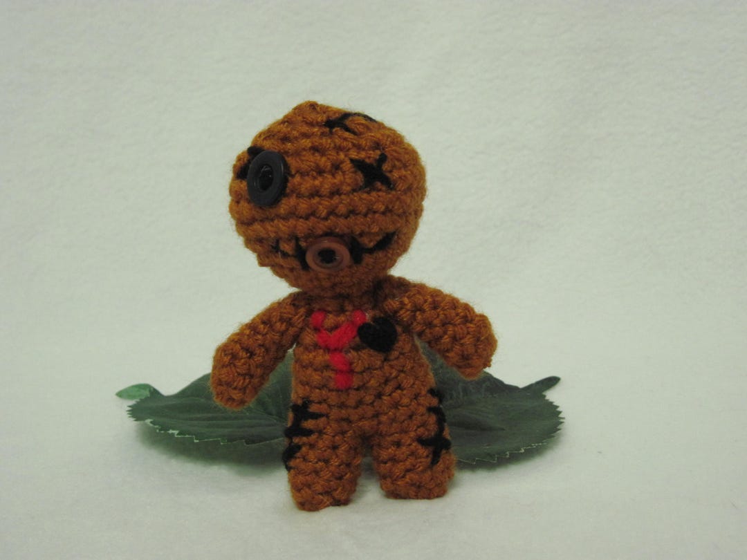 Voodoo Doll, "oh" Mouth Voodoo Doll, Cute Voodoo Amigurumi, Rusty ...