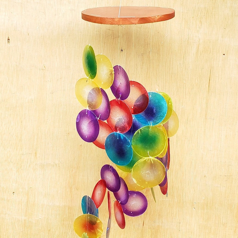 Capiz Wind Chime - Etsy