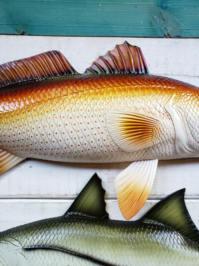 Redfish Snook Tarpon Decor 28 Wall Replica 3D Fish - Etsy
